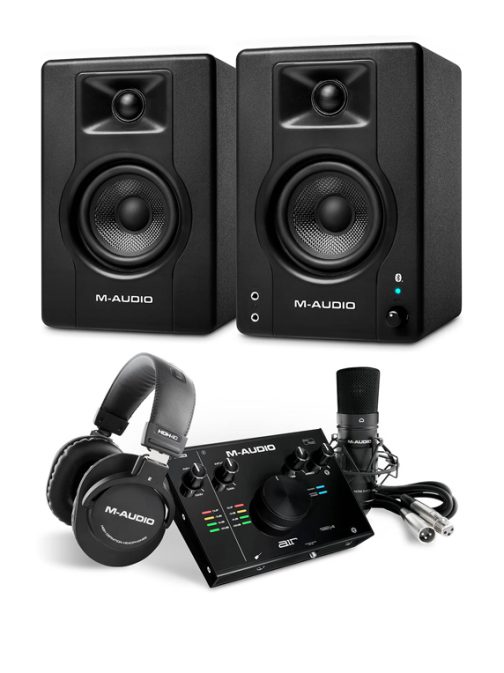 M-Audio Vocal Studio Pro Recording Bundle – AIR 192|4 Audio Interface ...