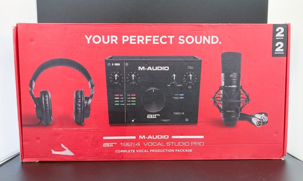 M-Audio Air 192 | 4 Vocal Studio Pro USB C Audio Interface XLR ...